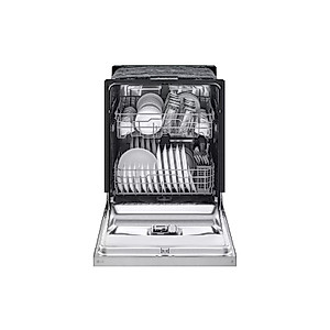 LG 24-Inch Front Control Dishwasher with SenseClean in Stainless Steel - LDFC2423V