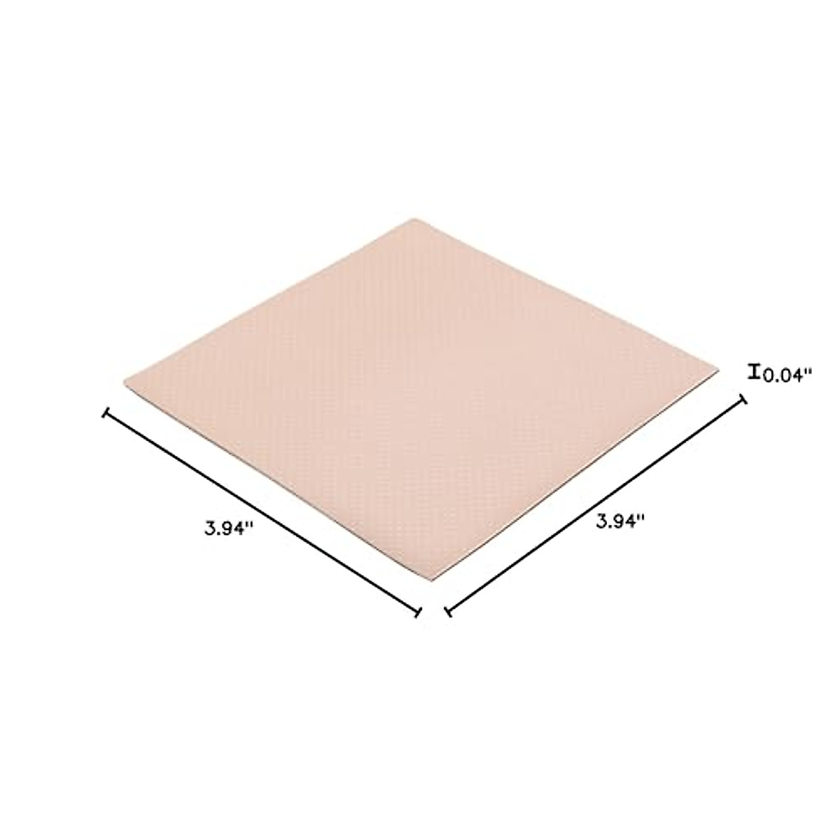 Thermal Grizzly - Minus Pad 8 (100x100x1,0mm) - Self-Adhesive Cooling Conductive Thermal Pad - Elastic and Adaptable Silicone Thermopad CPU/GPU/PS4/PS5/Xbox