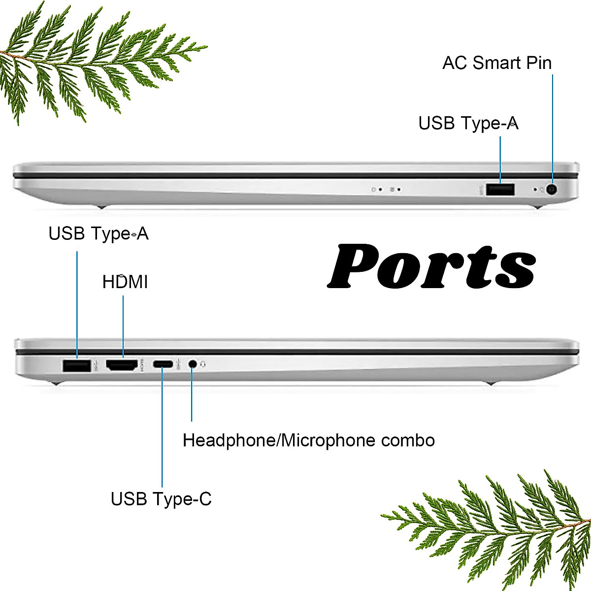 HP 2022 Newest Pavilion Laptop, 15.6" Full HD Touchscreen, AMD Ryzen 5 5500U Processor, 16GB RAM, 1TB SSD, Backlit Keyboard, Webcam, HDMI, B&O Audio, Wi-Fi 6, Bluetooth, Windows 11 Home, Silver