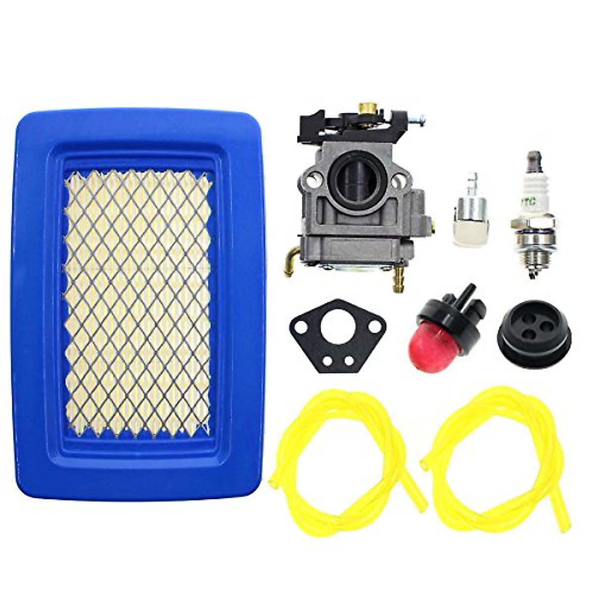 Carbhub Carburetor for Echo PB-770 PB-770H PB-770T Backpack Blower Replace Walbro WYK-406 WYK-406-1 WYK-345-1 Echo A021001870 A021003940 with Air Fuel Filter Spark plug Tune-up Kits