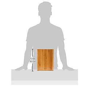 ARCOS Universal Knife Block Set Without Knives Up to 10 Inch. 220x89x280mm. 3700 gr. Made of Bamboo. Series Tacos Universales. Color Brown