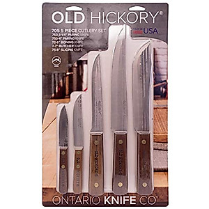 Old Hickory 705 Old Hickory Kitchen Knife 5 piece Set