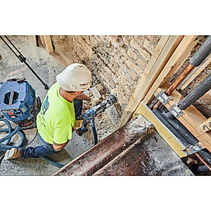 BOSCH GBH18V-28DCK24 18V Brushless Connected-Ready SDS-plus® Bulldog™ 1-1/8 In. Rotary Hammer Kit with (2) CORE18V 8 Ah High Power Batteries