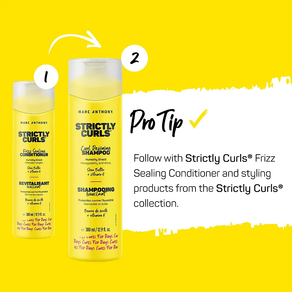 Marc Anthony Strictly Curls Curl Defining Shampoo, 12.9 Ounces (129319)