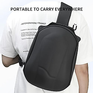 APEXINNO Hard Carrying Case for Meta Quest 3S/3, Large Storage Shoulder Bag, Travel Case Compatible with Battery Head Strap