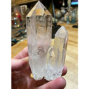 Decor Stone Lemurian Seed Crystal Record Keeper Cathedral Multi Laser Point Specimen 670