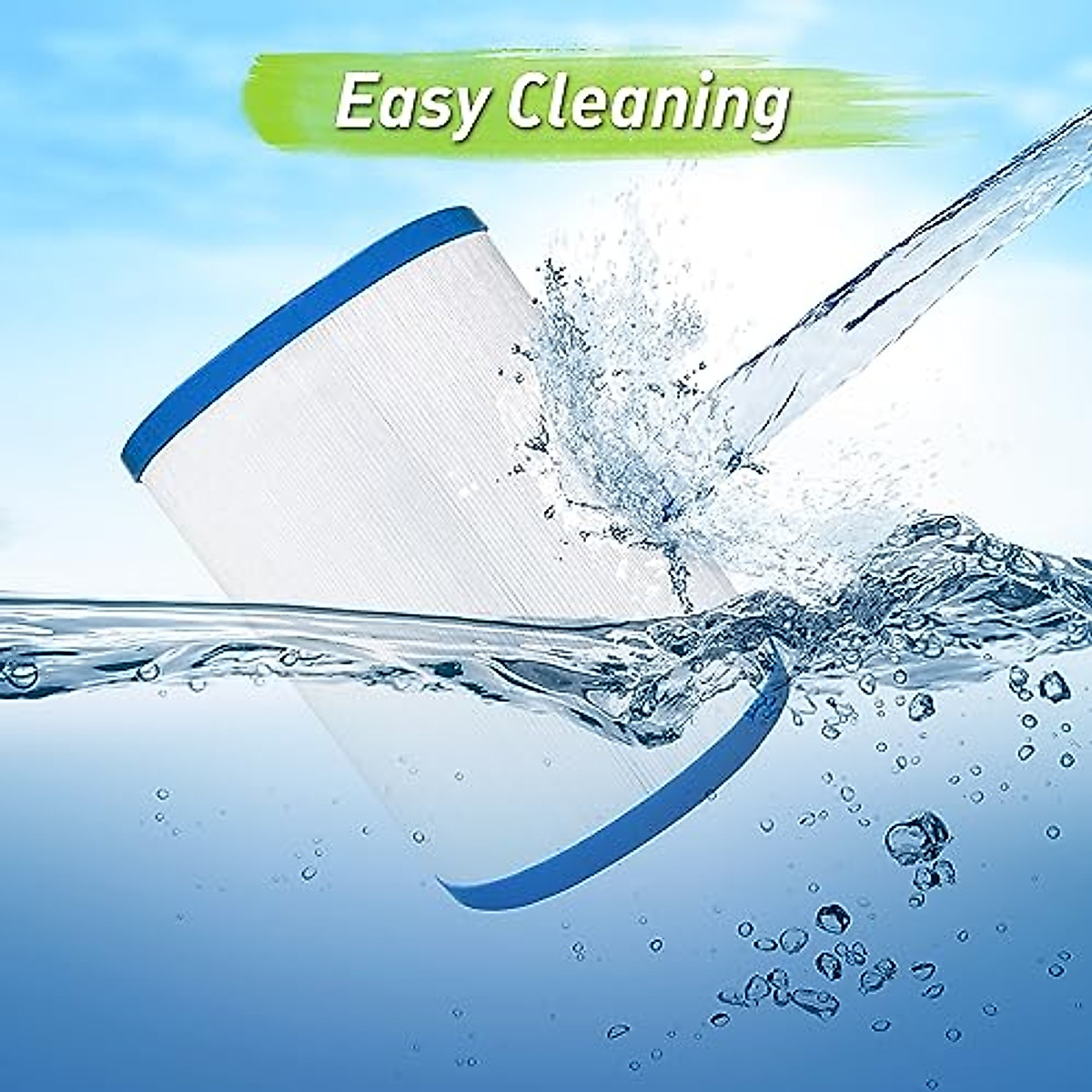 BLUEFLO Spa Filter Replace PDM28, Aquarest Dream Maker 461273 Hot Tub Filter, 2 Pack