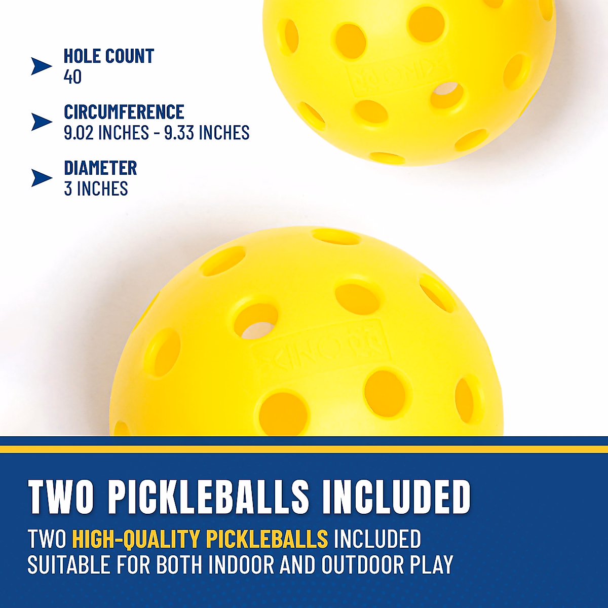 Ultimate Youth Pickleball Set with Net, Paddles, and Balls - Start Playing Pickleball Today with This Complete Junior Kit for Boys and Girls Ages 5 to 12