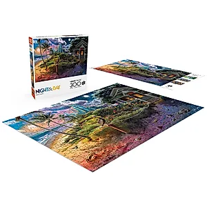 Buffalo Games - Beach Cabin - 300 Large Piece Jigsaw Puzzle