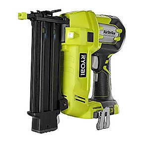 Ryobi 3 Piece 18V One+ Airstrike Brad Nailer Kit (Includes: 1 x P320 Brad Nailer, 1 x P190 18-Volt ONE+ 2.0 Ah lithium-ion battery, P118 dual chemistry charger (Renewed)