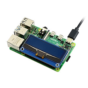 waveshare 2.23inch OLED Display HAT for Raspberry Pi 128×32 Pixels with Embedded 1305 Driver Communicating via SPI or I2C Interface.