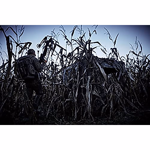 Ameristep Caretaker Ground Blind with Floor - Mossy Oak DNA