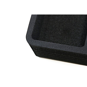 Polar Whale 3 Large Flatware Silverware Drawer Organizers for Cutlery Forks Knives Spoons Serving Utensils Non-Slip Premium Waterproof Tray Insert 16 x 18 Inches 8 Slot Extra Deep Set of 3