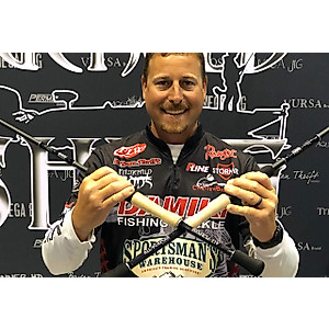 Fitzgerald Fishing All Purpose Series - 7'0" Medium Heavy Casting Graphite Rod - Designed for Bass Fishing and Inshore Fishing