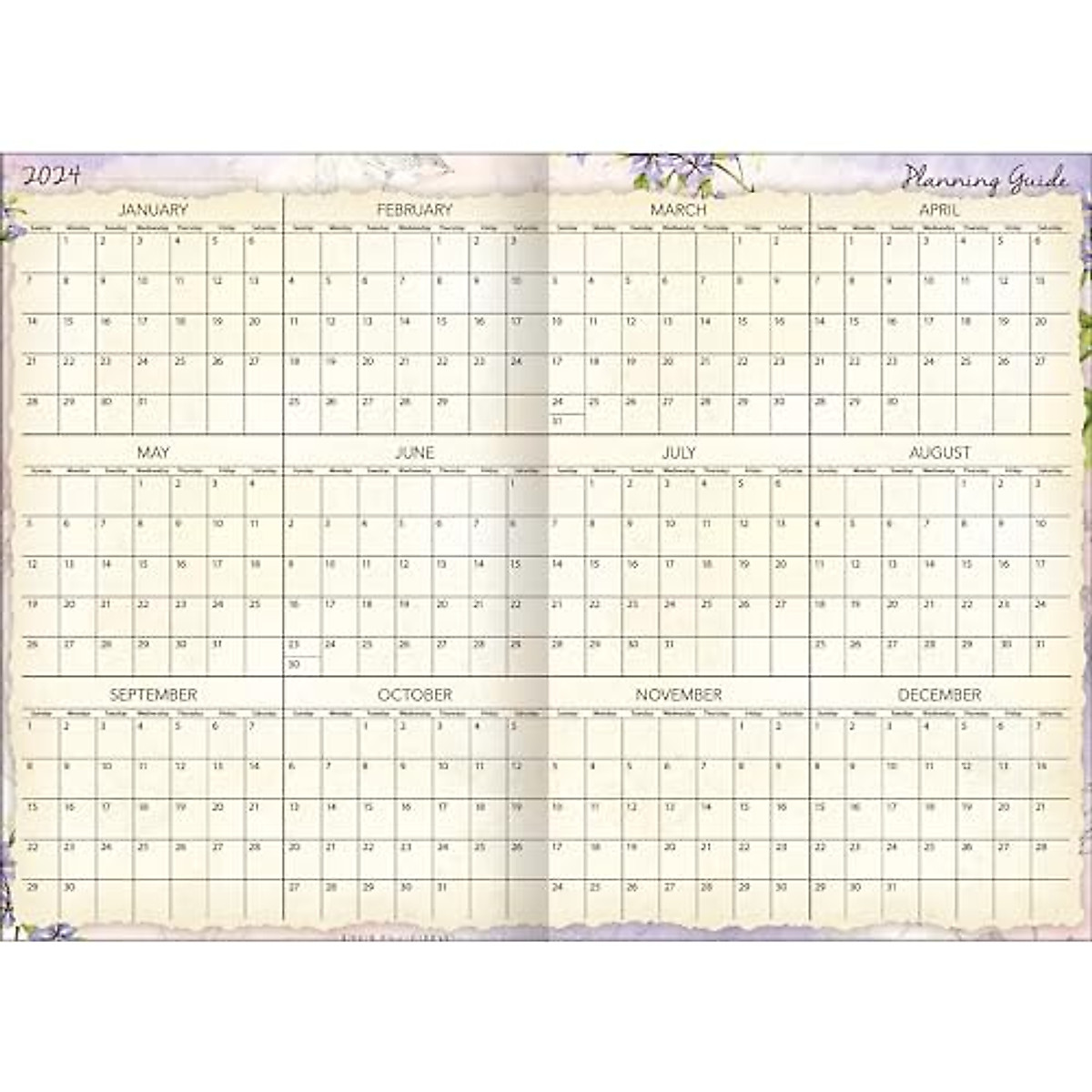 LANG Field Guide 2024 Monthly Pocket Planner (24991003184)