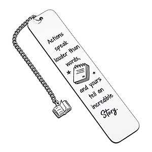 Inspirational Coworker Gifts for Women Men Friends Graduation Birthday Gift for Her Him Daughter Son Mothers Day Gifts for Mom Dad Teacher Appreciation Gifts for Women Men Bookmark for Teacher Student