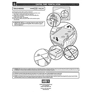Weber 67847 Battery Electronic Igniter Kit with Ceramic Collector Box for Genesis (2008-2010)