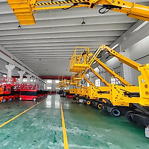 Mobile Folding Crane, Retractable Boom, Lift Platform, Elevating Platform, Adjustable Lift Platform
