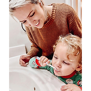 ANPEI ROARex Vegan Eco Friendly All Natural Kids Toothbrush Made from Plants – Sweet Baby Giraffe | 100% Biodegradable and Compostable | 1% for The Planet Product