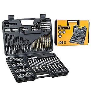 DeWalt DT0109 Screwdriver and Drillbit Set (109 Pieces)