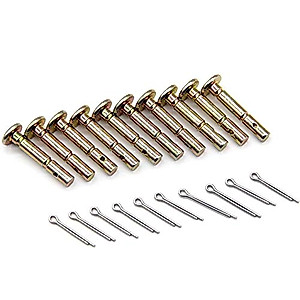 Huarntwo 738-04124 738-04124A Replacement Shear pins for MTD Snowblowers
