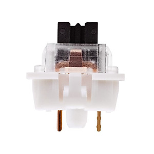 Outemu (Gaote Black Switches,20-Pack 3-Pin Linear Heavy 65gf Dustproof RGB Key Switches - Cherry MX Equivalent - DIY Replaceable for Mechanical Keyboard