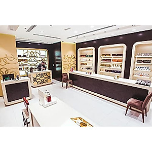 AHMED MUSK & ROSES 50mL Sensual Unisex Perfume for Women and Men featuring Sandalwood, Oud, Cedar and White Musk Base blended with a Fresh Fruity Top by Al Maghribi Arabian Oud and Fragrance Dubai