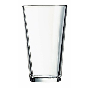 Luminarc Pub Beer Glass, 16-Ounce, Set of 9 (Buy 8, get 1 Free)