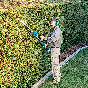 Makita XNU02Z Lithium-Ion Brushless Cordless, Tool Only 18V LXT 24" Pole Hedge Trimmer, Teal