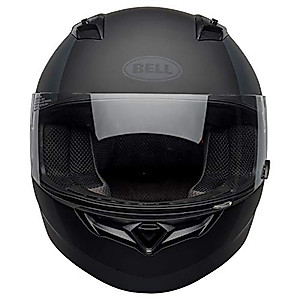 BELL Qualifier Full-Face Motorcycle Helmet (Turnpike Matte Black/Gray - Medium)