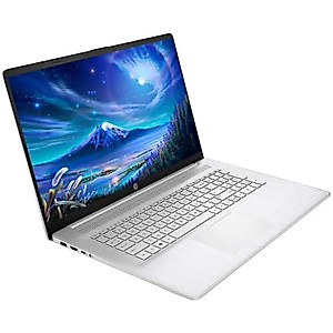 HP 17.3'' HD Touchscreen Business Lap, Intel Core i7-1165G7, Win 11 Pro, 64GB RAM 2TB SSD, HDMI, WiFi 6, Bluetooth, Webcam, Numeric Keypad, Backlit Keyboard, Long Battery Life, Tech Deal USB, Silver