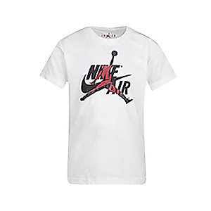 Jordan Air Mashup Baby Boys Active Shirts & Tees Size 6, Color: White/Red