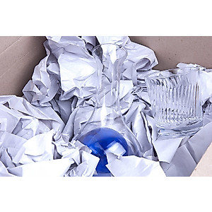 Newsprint Packing Paper: 5.5 lbs of Uncoated, Unbleached, and Unwaxed Newsprint Paper, 31" x 21.5" Premium Quality