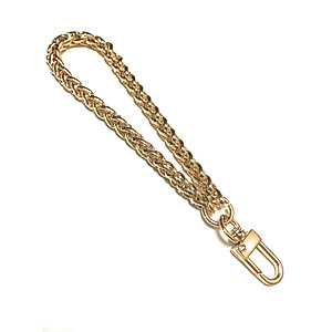 NEXT FASHION Wristlet Chain Braided Polished Gold - (5" 1/2)