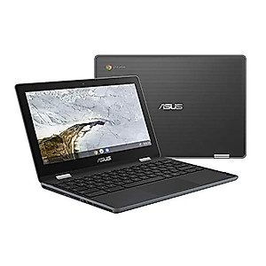 ASUS Chromebook Flip C214MA-YS02T 11.6” Ruggedized and Water Resistant Chromebook, 360 Touchscreen 2 in 1, Intel N4000, 4GB DDR4 RAM, 32GB Storage, Mil STD design, Chrome OS, Stylus
