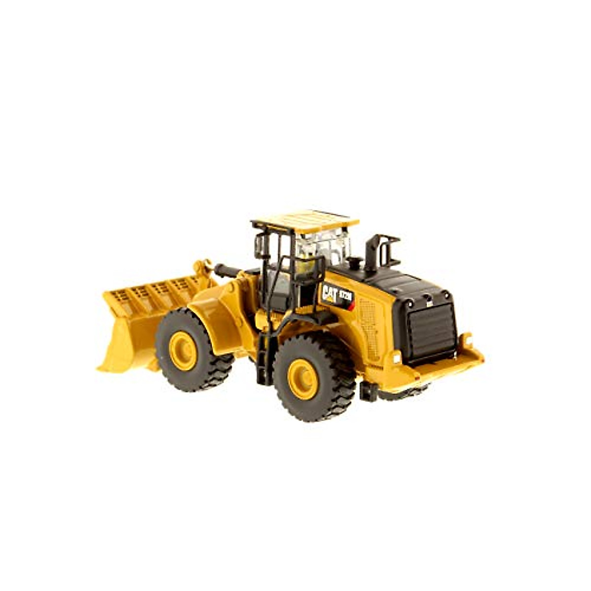 Diecast Masters 1:87 Caterpillar 972M Wheel Loader with Log Fork – HO Series 85950