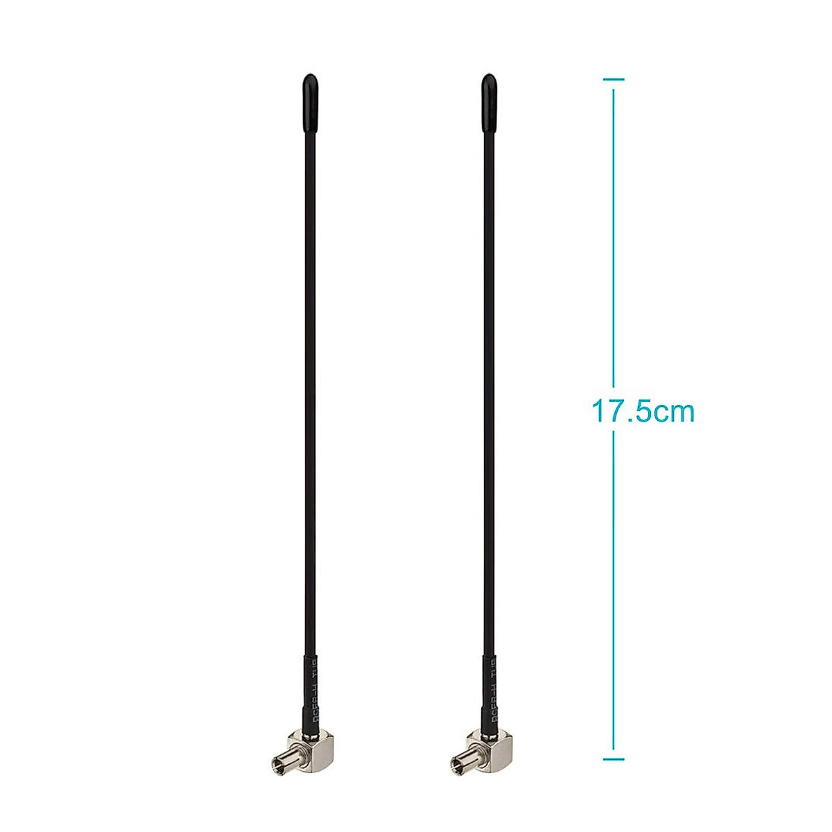 Bingfu 4G LTE Antenna Mini Soft Whip TS9 Antenna (2-Pack) Compatible with Verizon AT&T T-Mobile Sprint 4G LTE Mobile Hotspot MiFi Router Cellular Mobile Broadband Modem USB Modem Dongle Adapter