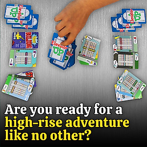 ElevatorUp™ - The Ultimate Lift for Family Fun! Smiles, Laughter, and Memories packed into a Card Game for 2-5 players, ages 7+