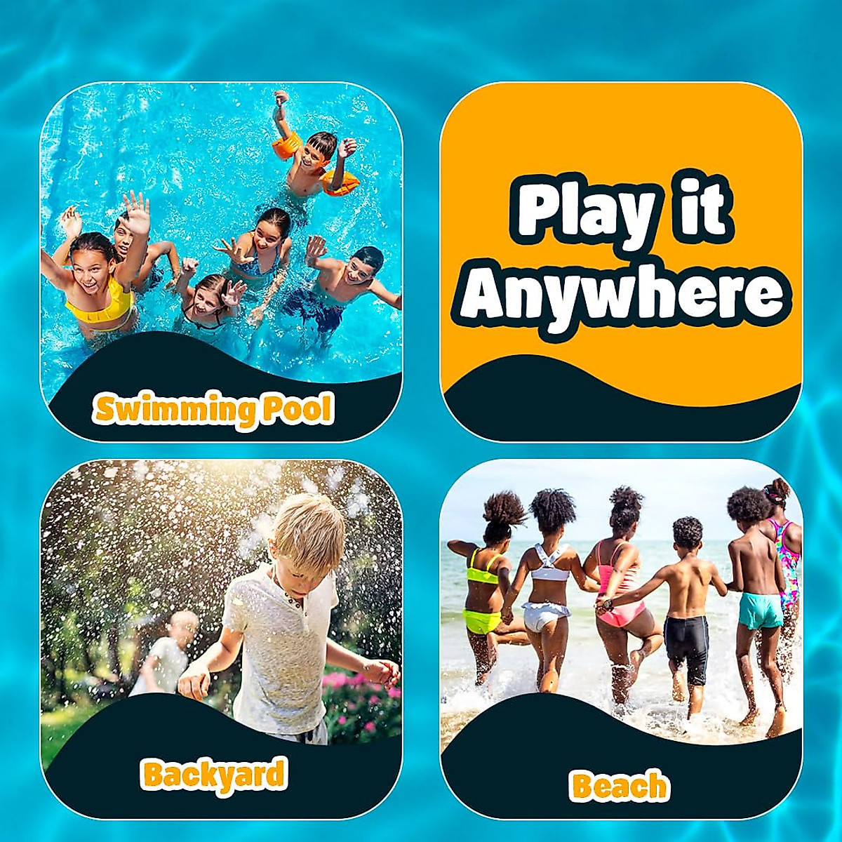 12Pcs Reusable Water Balloons, Latex-Free Silicone Water Bomb Summer Fun Outdoor Toys, Pool Beach Toys for Kids Adults