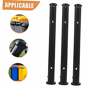 STOBAZA 4pcs Trash Can Latch Safety Latch for Trash Can Covers Latch Dust Bin Lid Plug Latch Practical Trashcan Lid Latch Dustbin Lid Latches Plastic Clamshell Universal Tool