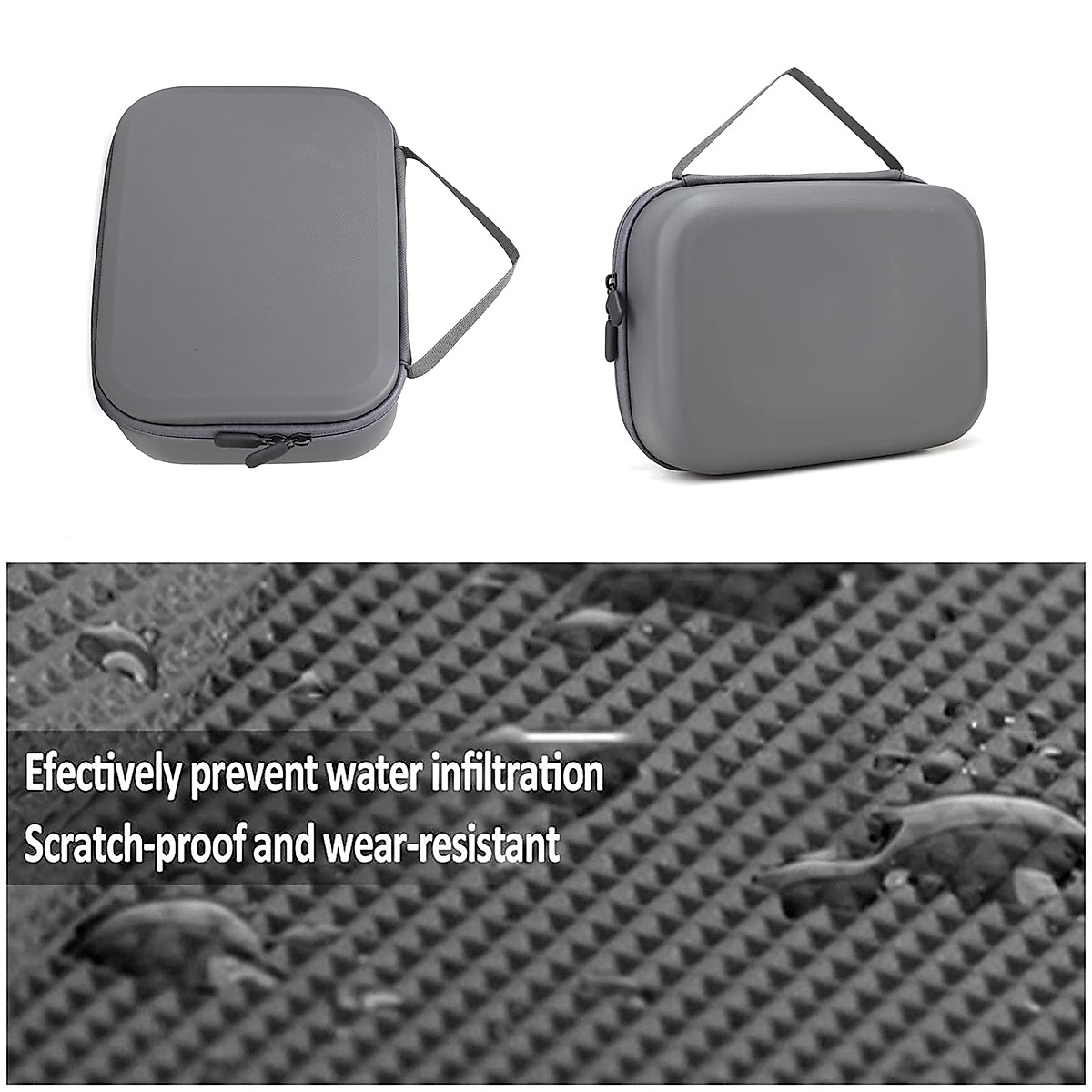 Flyekist Storage Bag for DJI Mini 3/Mini 3 Pro-Newest Mini 3 Pro Drone Case Hard Shell Travel Carrying case Compatible with DJI Mini 3/Mini 3 Pro, DJI RC/DJI RC-N1 and Accessories