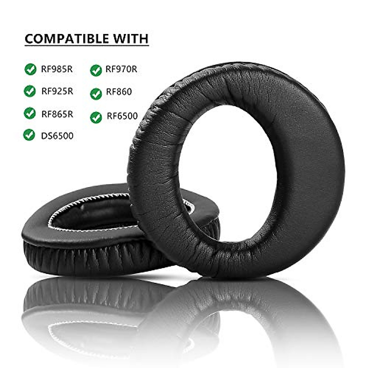 Upgraded Replacement Ear Pads Cushion Memory Foam Compatible with Sony MDR-RF985R RF985R RF985RK MDR-RF970R 960R RF925R RF860F Headphones