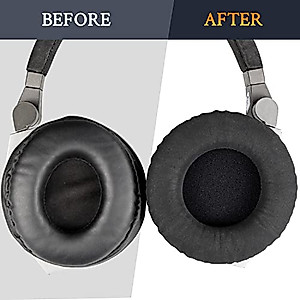 SOULWIT Nano Cloth Earpads Replacement for JBL Synchros E50 E50BT S500 S700 Wireless Headphones, Ear Pads Cushions with Noise Isolation Foam