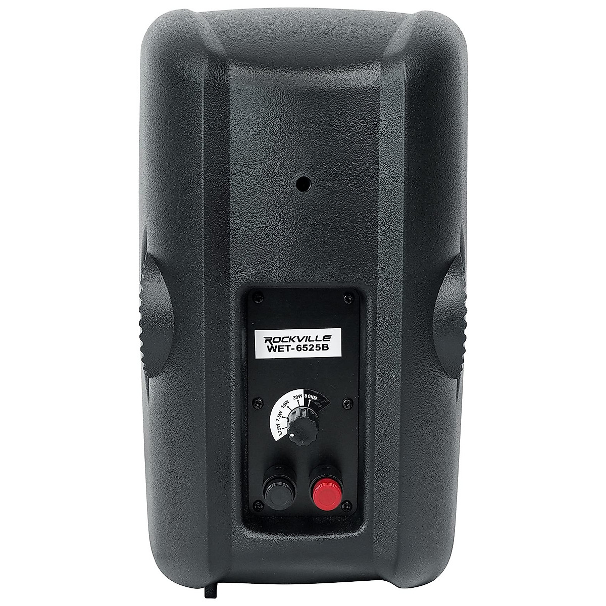 Rockville 2 WET-6525B 6.5" 70V Commercial Indoor/Outdoor Wall Speakers in Black