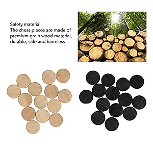 Yuecoom Plastic Travel Chess Set, Folding Roll up Chess Game Checkers Pieces Film Chessboard Transparent Plastic Box Set