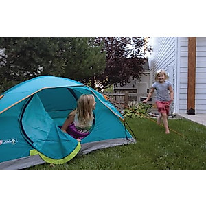 Coleman Kids Wonder Lake Tent, 2-Person Glow-In-The-Dark Tent for Campsite, Backyard, or Indoor Use, Sets Up in About 10 Minutes, Rainfly Included