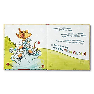 Tickle Monster Laughter Kit — Includes the Tickle Monster book and fluffy mitts for reading aloud and tickling!