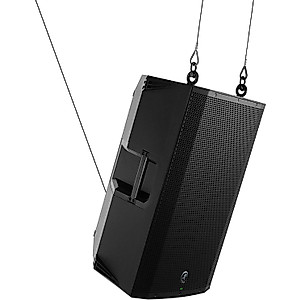 Mackie Thump15BST THUMP-15BST Boosted 1300W 15" Powered Loudspeaker (Pair) with EMB Speaker Stand + EMB Microphone and EMB XLR Cable Bundle