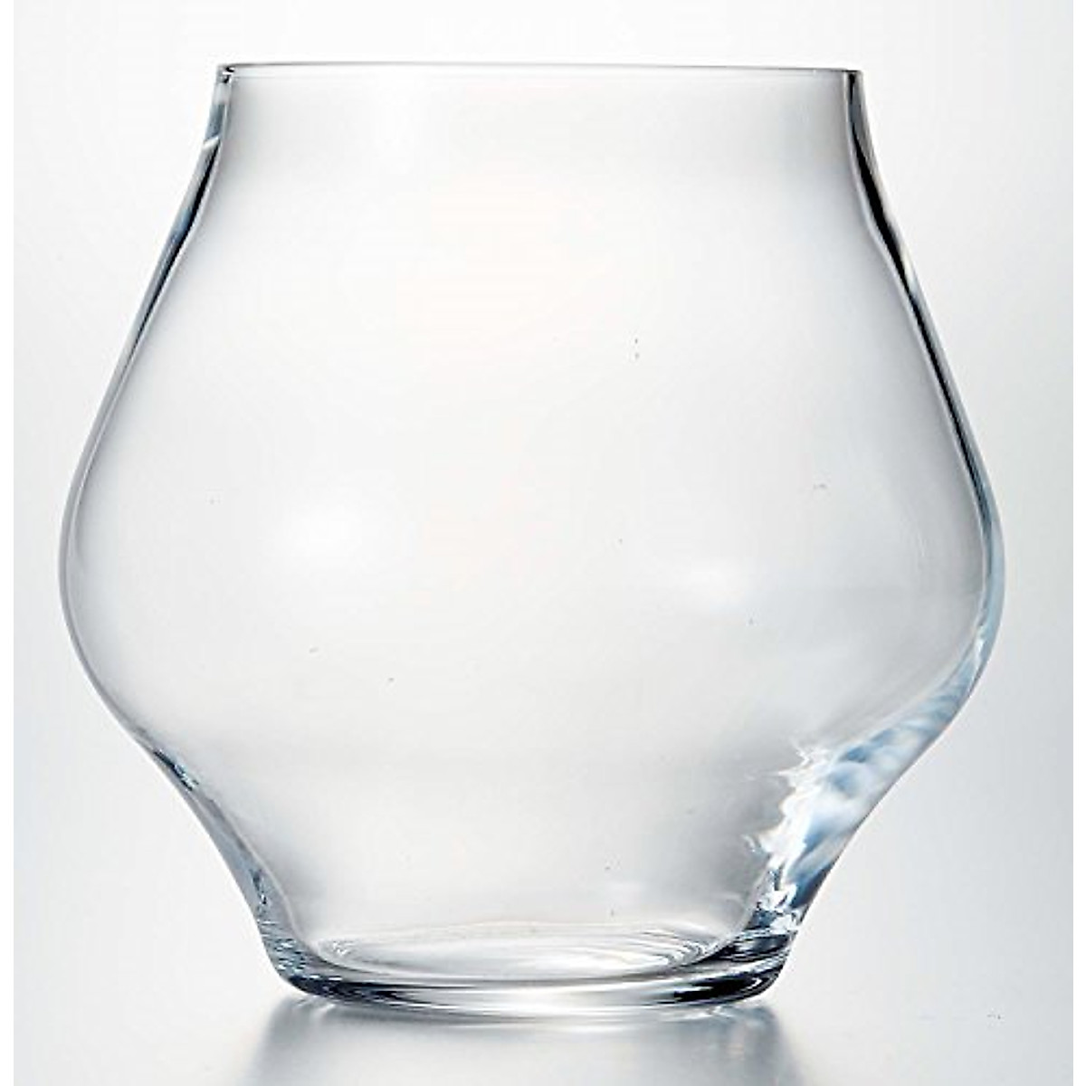 Luigi Bormioli Supremo 15.25 oz Pinot Noir Stemless Wine Glasses (Set of 2), Clear, 11281/02