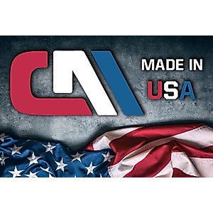 CASEMATIX 15.6" Hard Laptop Case with Shock-Absorbing Interior Foam Protection Compatible with 15" Gaming Laptops and Accessories, Fits Laptops up to 15” x 10.5" Max